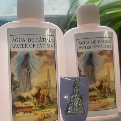 Fatima Holy Water Water From Fatima Shrine in Portugal - Etsy