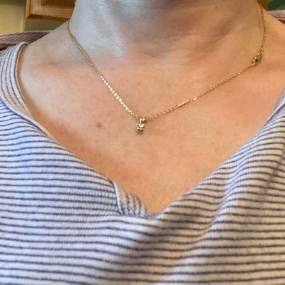 14K Real SOLID Gold Puffed Teddy Bear 14k Real Gold 1.3mm - Etsy