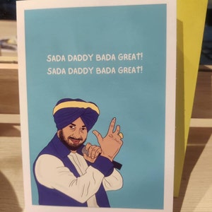 Happy Birthday Card Punjabi - Diljit Dosanjh Card - Diljit Card - Vibe ...