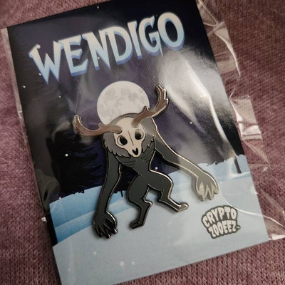 Chupacabra Hard Enamel Pin Cryptid Enamel Pin for Cryptozoology Merch ...