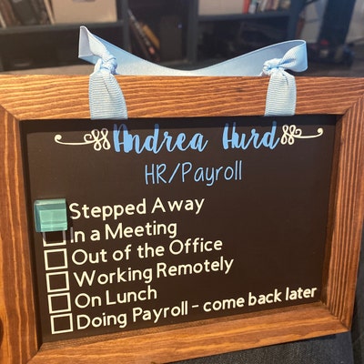 HR Manager,hr Sign,hr Sign,human Resources Office,office Decor for ...