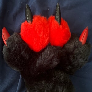 Dark Red Faux Fur 2 Pile, Red Fur Fabric, Dark Red Fur Craft Squares ...