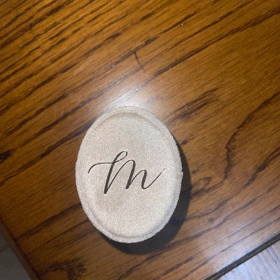 Oval Velvet Ring Box Custom Wedding Ring Box Engagement - Etsy