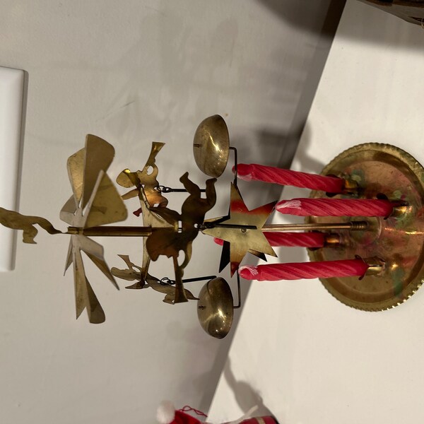 Set of 5 Vintage Paper Mache Nativity Figures by Schmid Bros | 60s ...