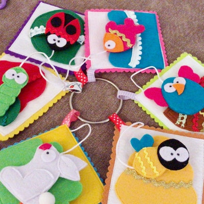 BABY Activity Book PDF Little Pages Set 1 Toddler ACTIVITY Cards ...