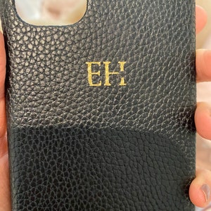 Red Leather iPhone Case, Personalised Red Phone Case, Custom iPhone 13 ...