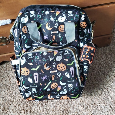 Halloween Diaper Bag Spooky Diaper Bag Spooky Diaper - Etsy