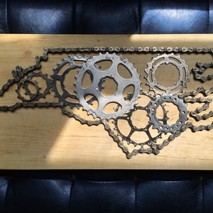 Bicycle Chain Christmas Star Ornaments - Etsy