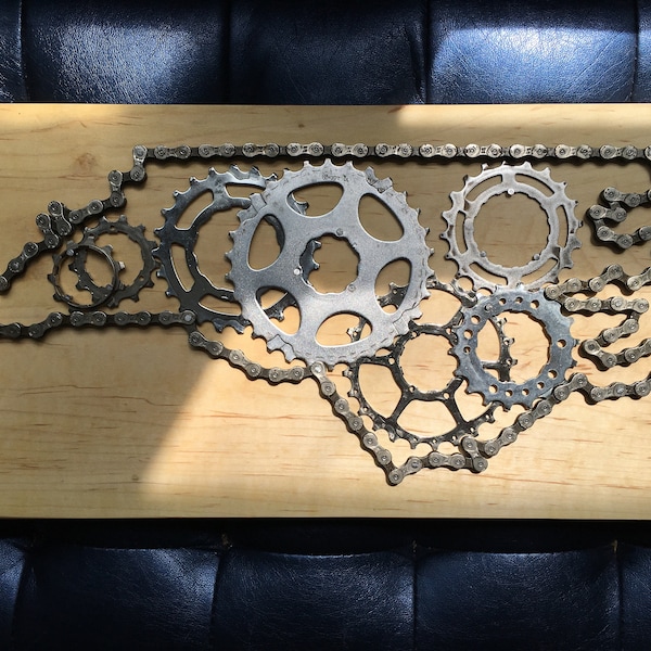 Bicycle Chain State Outline - Etsy