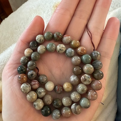 Dinosaur Coprolite Beads Dinosaur Dung Beads 4mm Round 6mm Round 8mm ...