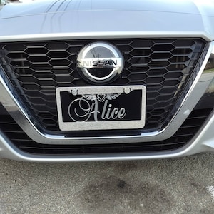 Custom Personalized Welcome Home Sign Diamond Etched Engraved on Black ...