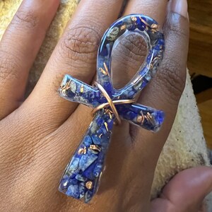 Black Obsidian Ankh/protection - Etsy