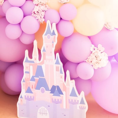 Printable Pastel Mickey Balloons, Disneyland Baby Shower Stand up Prop ...