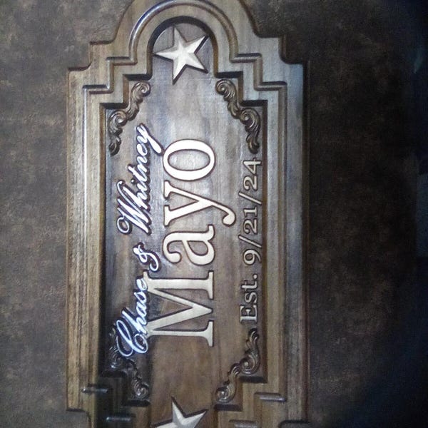 Personalized Family / Ranch / Farm Sign - Personalized Name Signs ...