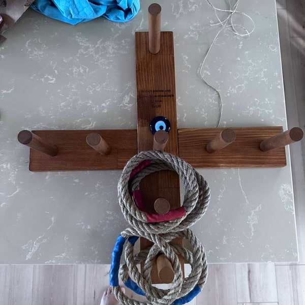 6 Rope Ring Toss Throwing Rings Throwing Game Rings Rings Only Free ...