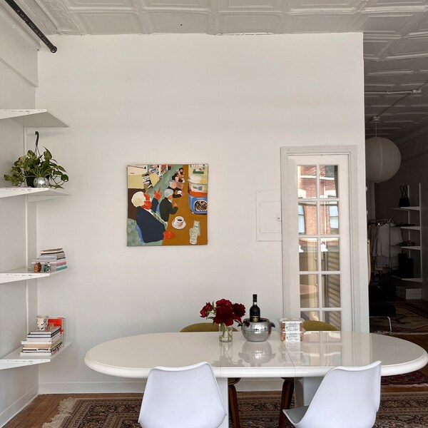 Vintage 70s Stoneware Ceramic Studio Pottery Vase Vessel Mid Century ...