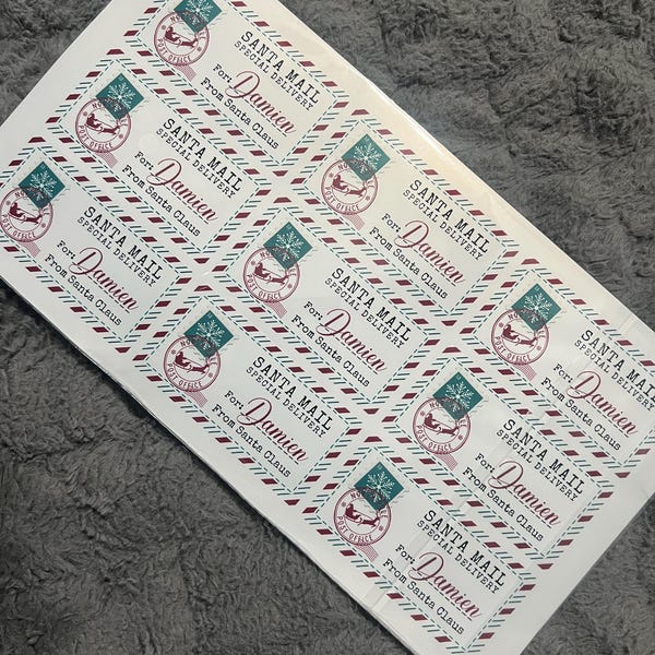 From Santa Stickers, From Santa Christmas Gift Label, to From Labels ...