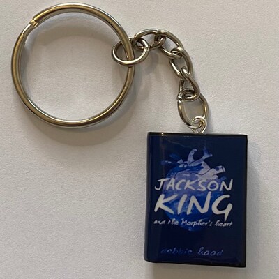 CUSTOM BOOK KEYCHAIN Personalized Gift for Book Lovers Personalized ...