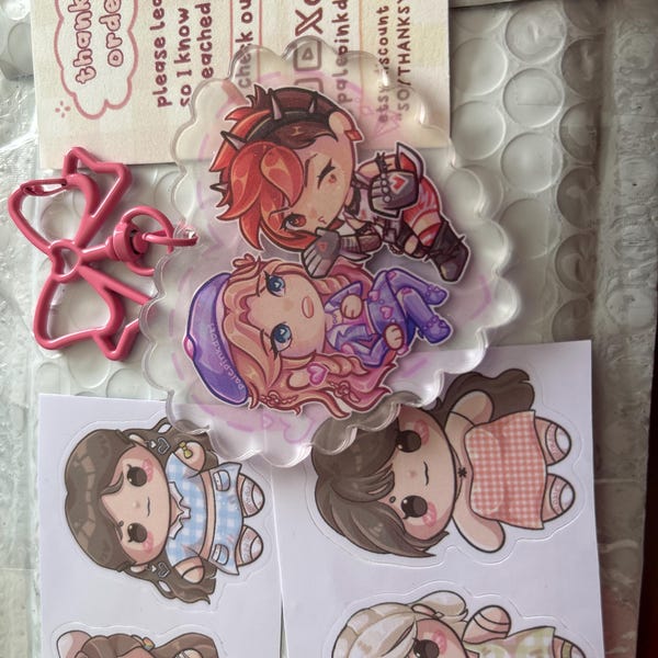 ARCANE STICKERS // Jinx Vi Ekko Caitlyn Caitvi Jayce Viktor Timebomb ...