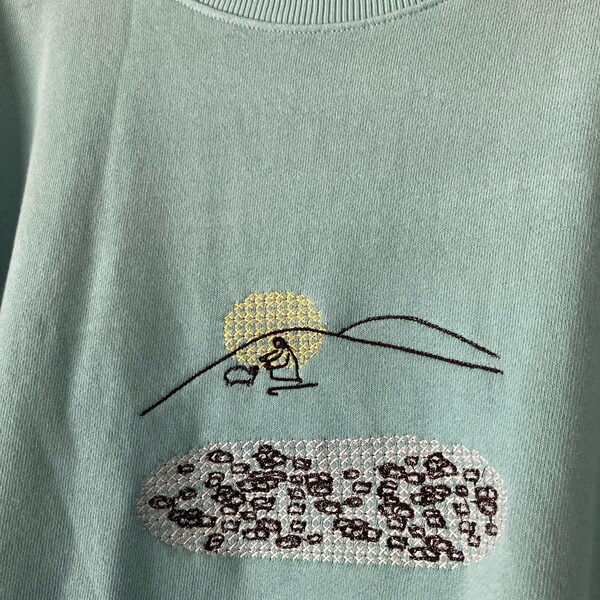 Jesus Leaves the 99 Sheep PNG Christian Sublimation Bible Line Art ...