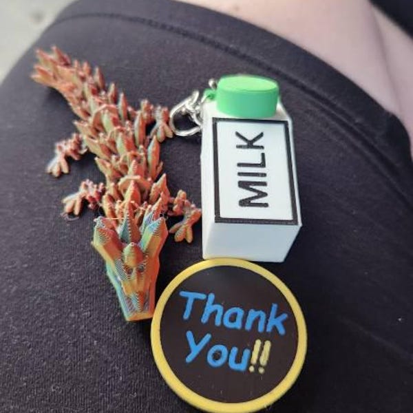 Keychain Lactaid Pill Holder Bottle - Etsy