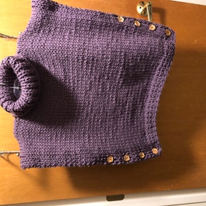 Knitting Pattern Azel Pullover 2, 3/4, 5/7, 8/10, 11/13, 14/16, Adult S ...