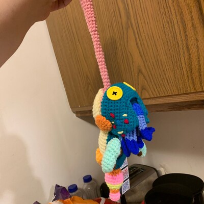 Pukei-pukei Weapon Pendant 17 Actual Sized MHW Chibi Plush Amigurumi ...