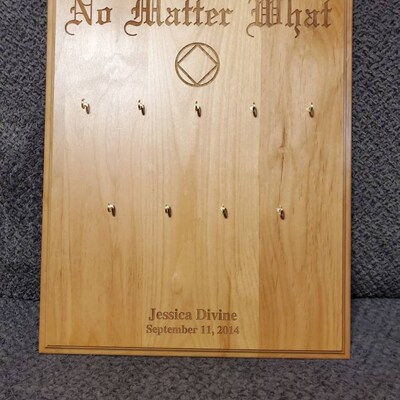 Narcotics Anonymous Key Fob Display Personalized No Matter What Plaque ...