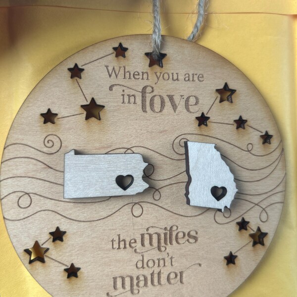 Laser Cut and Engraved Wooden Valentine/anniversary Gift- Personalized ...