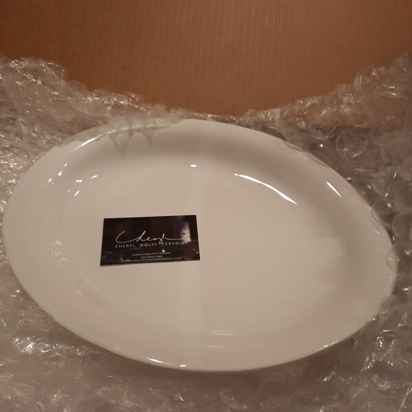 Leaf Plates, Small Plates, Set of 4 Plates, White Ceramic Plates, White ...