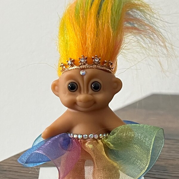 Crystal Troll Dolls, Mini Trolls, Crystal Dolls, Crystal Trolls, Angel ...