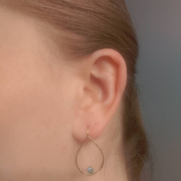 Distressed Painted Sterling Silver Ear Jackets, Silver Earring Jackets ...