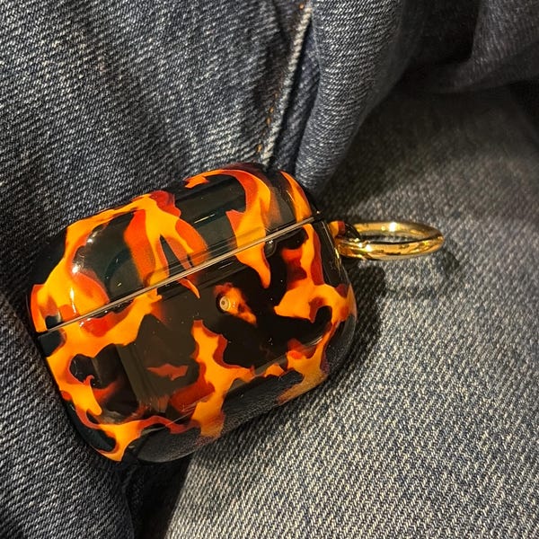 Tortoise Print AirPod Case Classic Tort Airpods Pro Hard Cover Air Pod ...