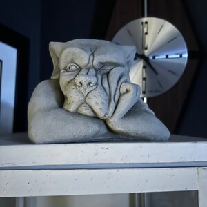 Ernie the Gargoyle Stone Garden Ornament - Etsy UK