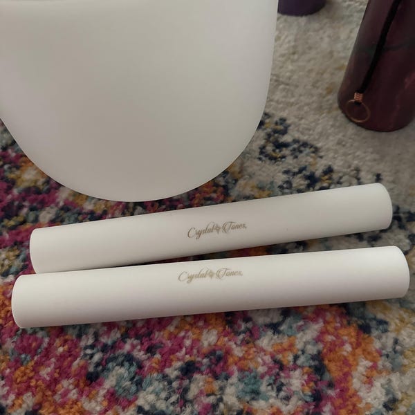 Crystal Tones® Silicone Mallet, Brand New, for Crystal Singing Bowls ...