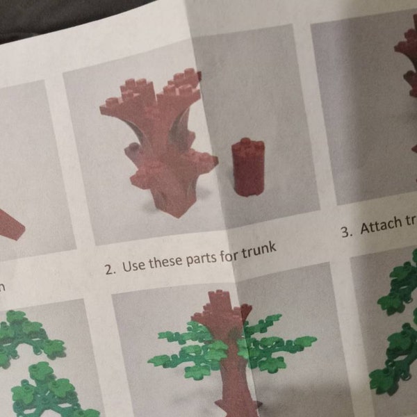 Custom Forest Tree for LEGO With Multicolored Green Leaves - Etsy