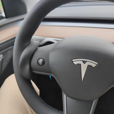 Tesla Model 3/Y Mandalorian T Logo Overlay Emblem Badge Decal Stylish ...