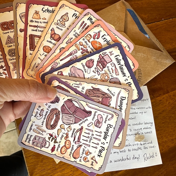 Plant Nerd Duo Botanist's Pack and Herbalism Kit Visual Aid Reference ...