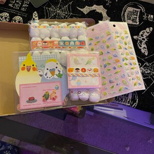 Die Cut Sticky Notes Budgie Cockatiel Lovebird 120 Pieces - Etsy