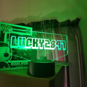 Personalized Sprint Racing Car Led Night Light Personalized - Etsy