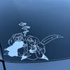 Anime Inspired Car Decals, Bumper Stickers - Etsy