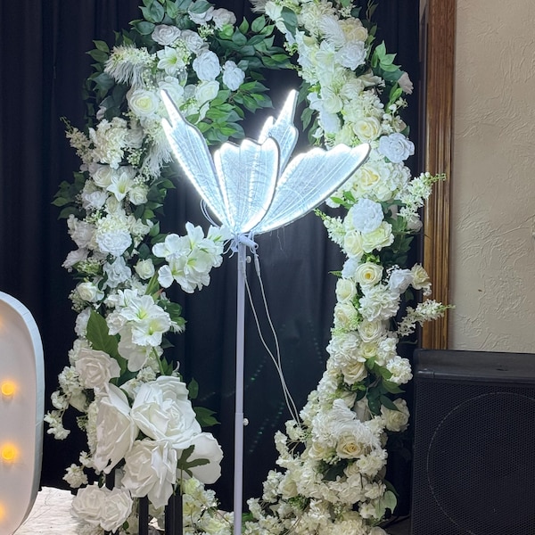 Fairy Wings Light-up Butterfly – Giant Organza Butterflies for Wedding ...