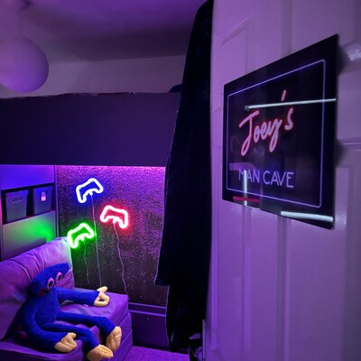 Football Neon Light FIFA Euros World Cup Acrylic Backing - Etsy UK