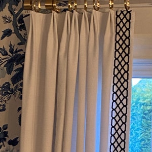 Luxholdups Lucite Rectangular Curtain Rod in Custom Length, Lucite ...