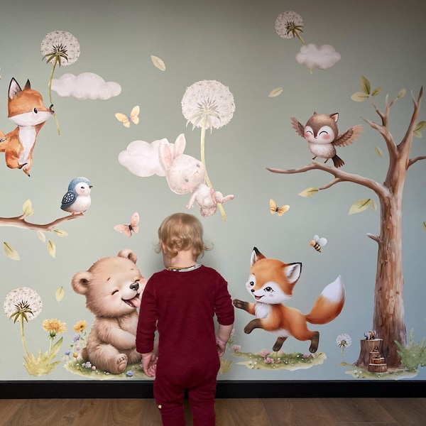 Punkte Set 120 Stück Wandtattoo Kreise Kinderzimmer Wandsticker ...