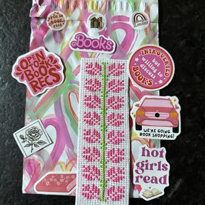 Palestine Kuffiyeh Embroidered Bookmarks - Etsy