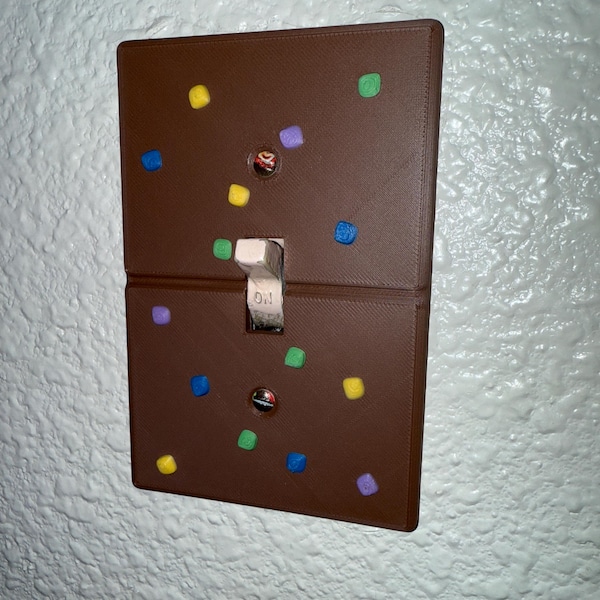 Egg Double Light Switch Cover for Kids Treat Cover for Light Switch Egg ...