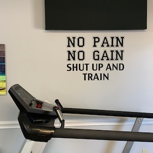 Just Do It Decal Wall Vinyl Sticker Gift Gym Sign Quote Fitness Decor ...