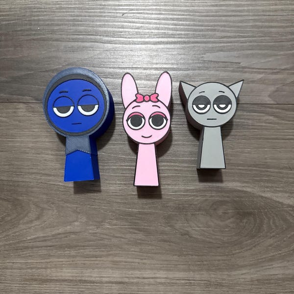 Sprunki Toys, 3D Printed Toys, Cake Toppers, Party Favor, Incredibox ...