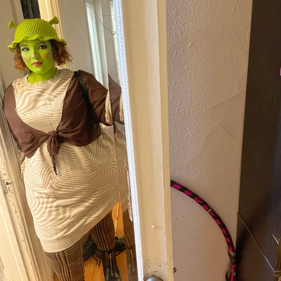 Crochet Shrek/fiona Ogre Bucket Hat in Keylime Green - Etsy